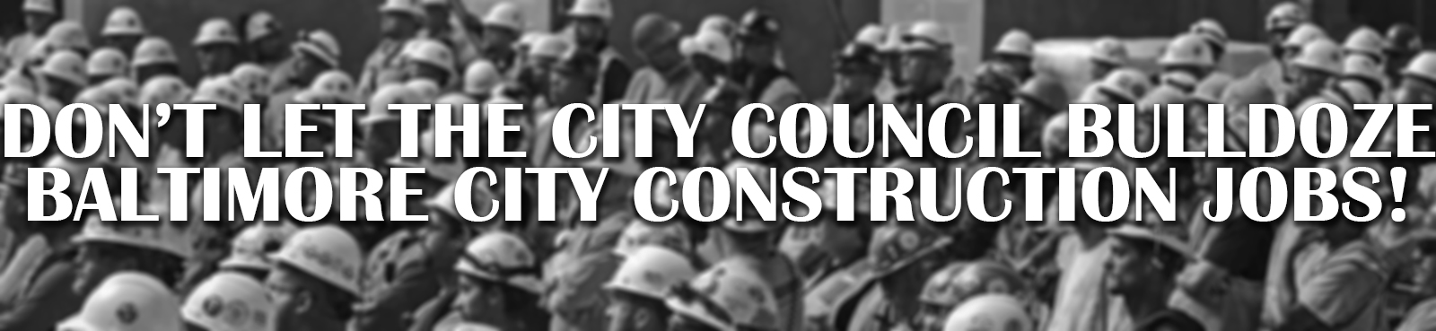 Council Bill 20-488 Impacts Baltimore City Construction Jobs | ABC ...
